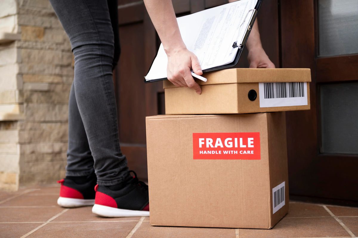 What is an Example of Fragile Goods? How to Protect Items — CDM Labels Ltd