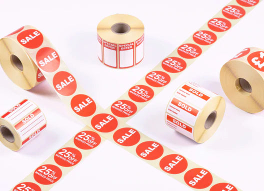 Buy Retail and Promotional Labels Online | CDM Labels — CDM Labels Ltd