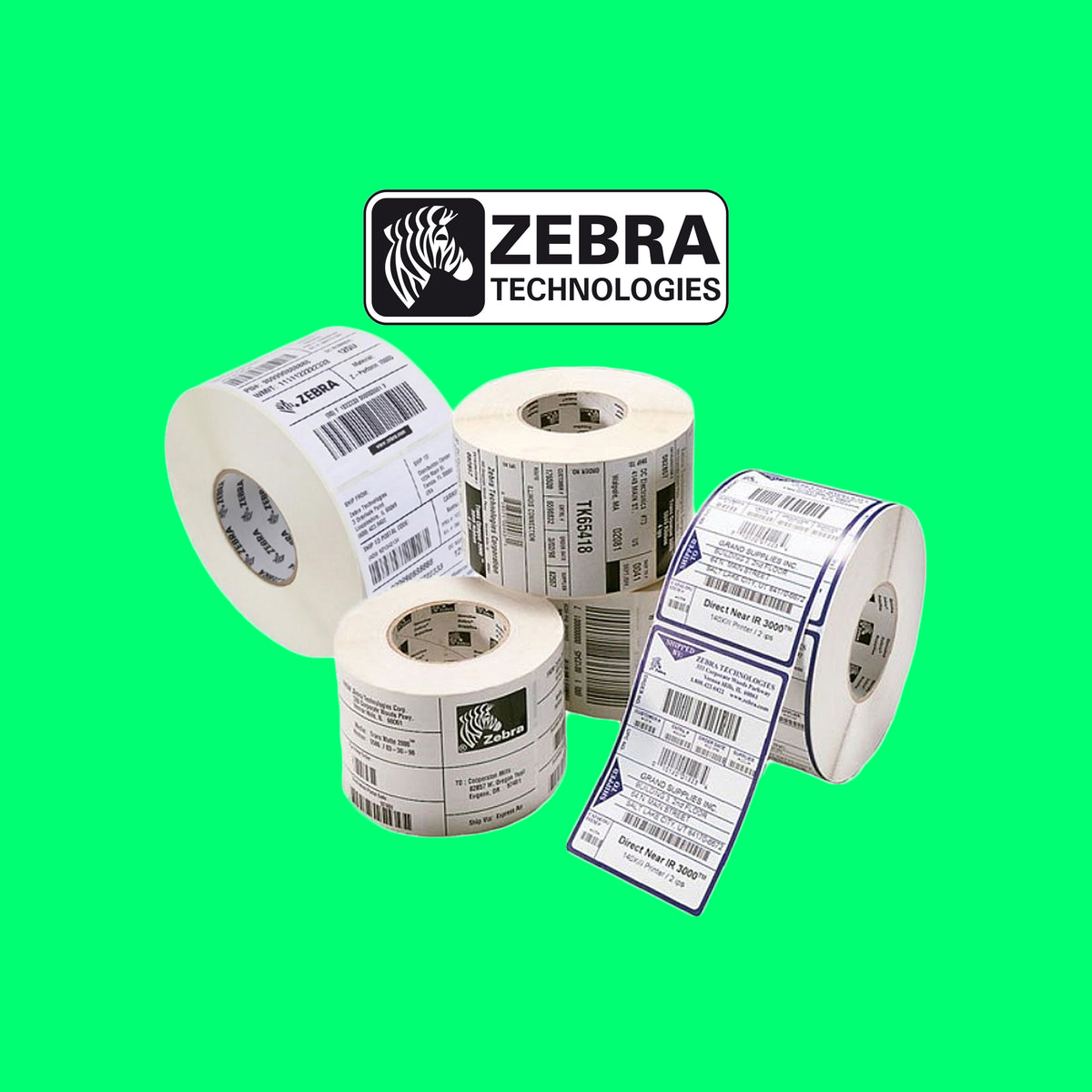 Buy Zebra Branded Labels Online | CDM Labels — CDM Labels Ltd