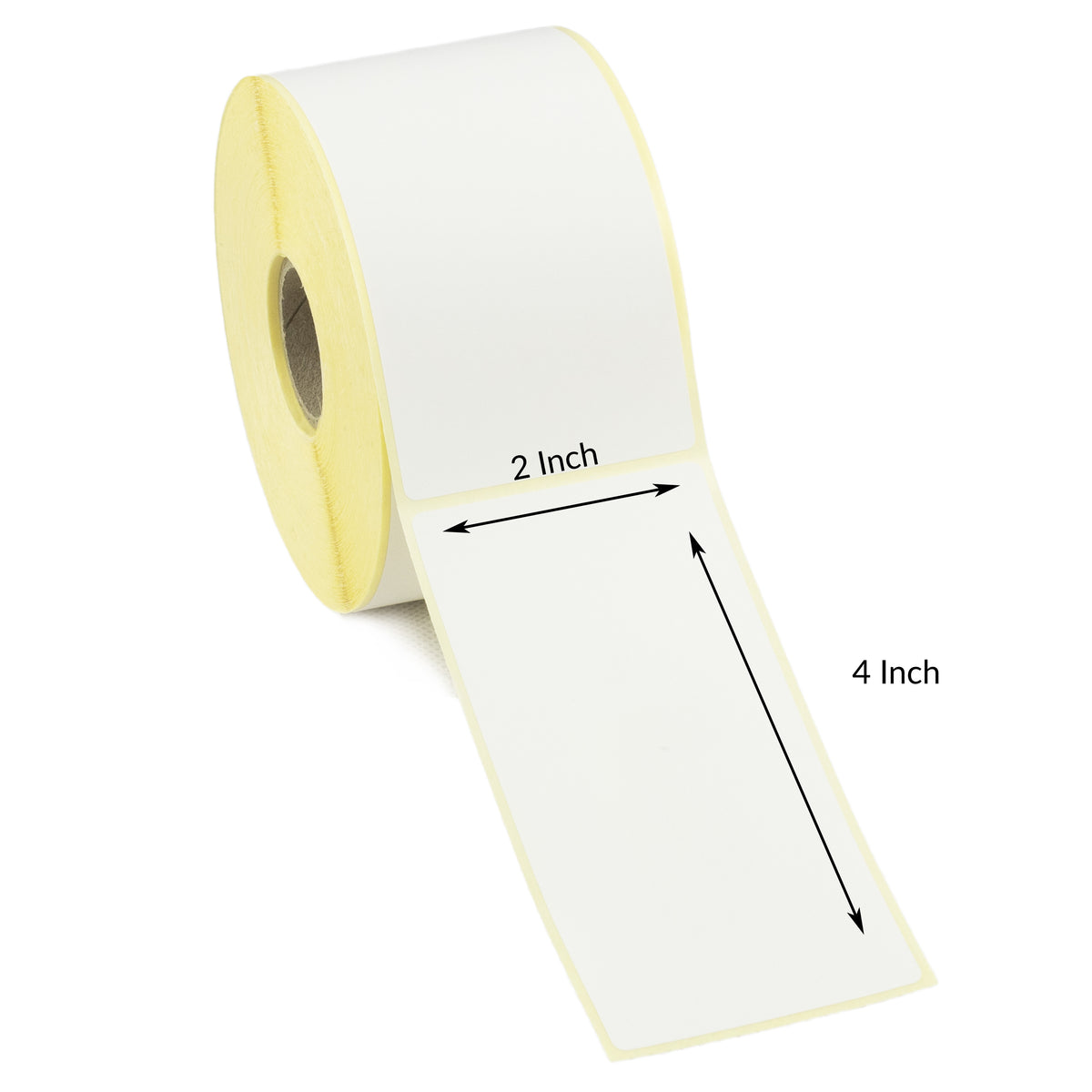 2x4 Inch Direct Thermal Labels - Freezer Grade Adhesive — CDM Labels Ltd