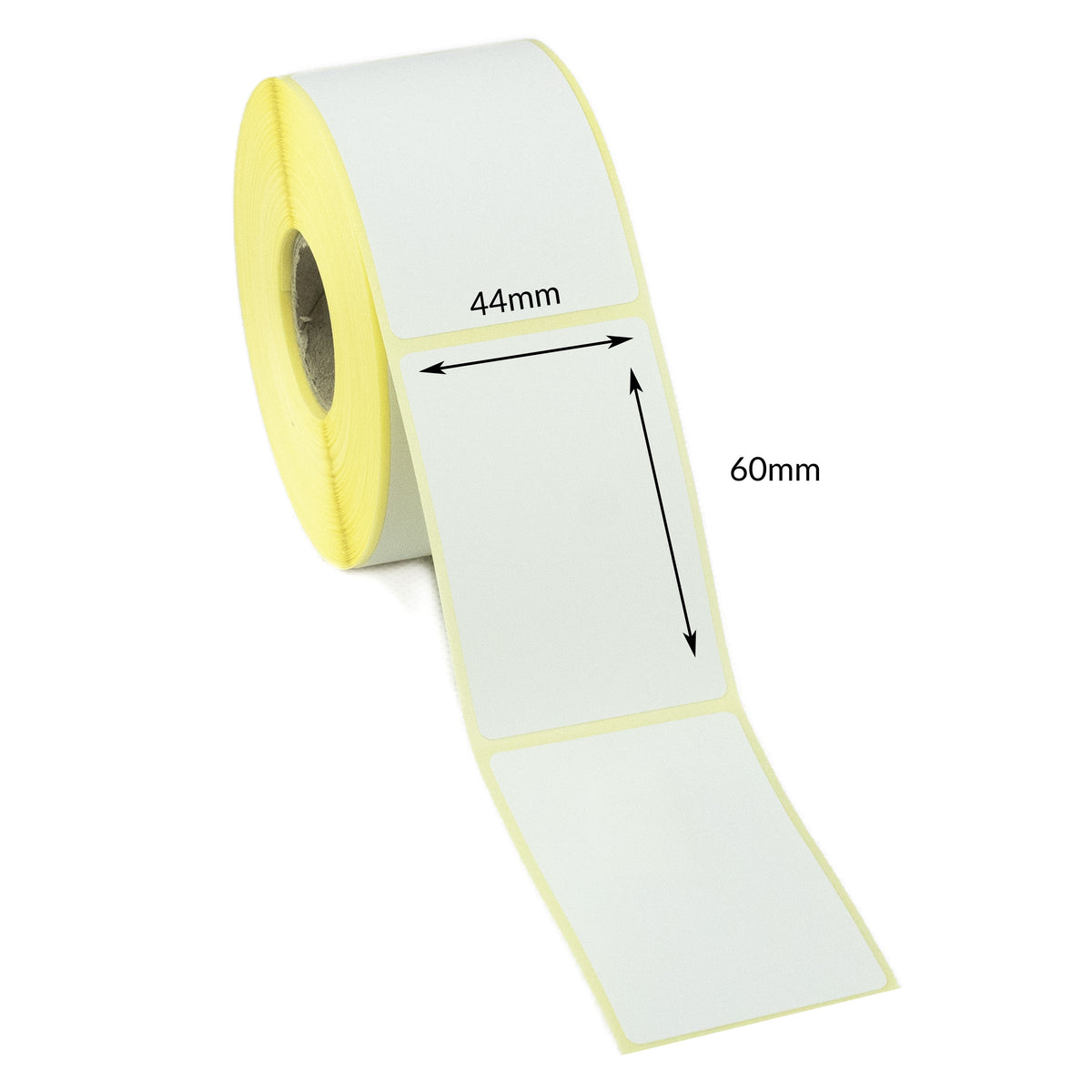 44 x 60mm Direct Thermal Labels - Permanent Adhesive — CDM Labels Ltd