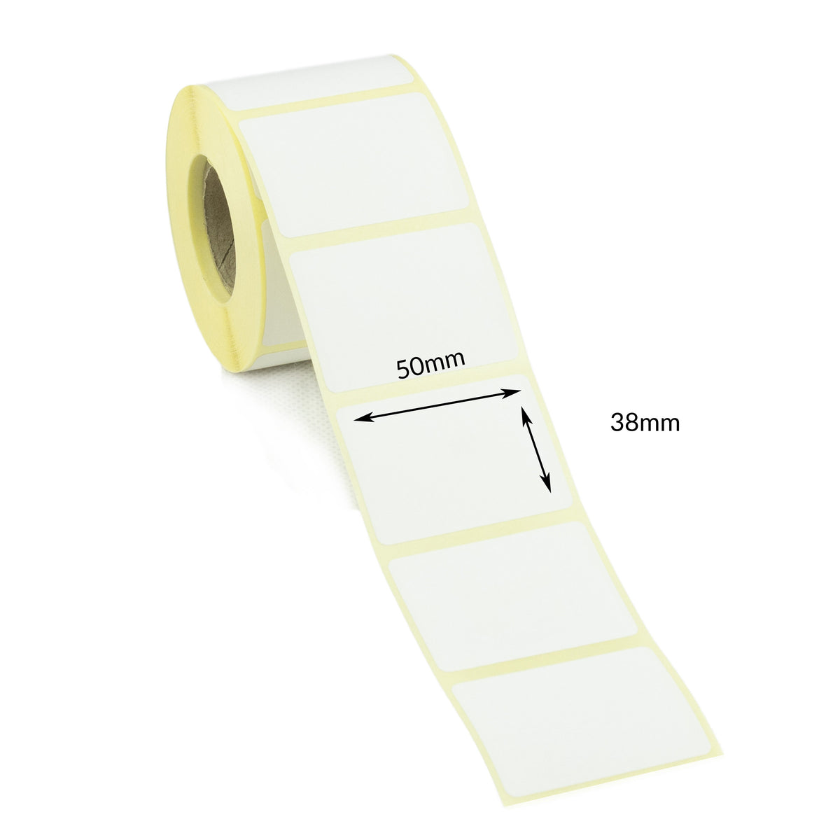 50 x 38mm Direct Thermal Top Coated Labels - Peelable Adhesive — CDM ...