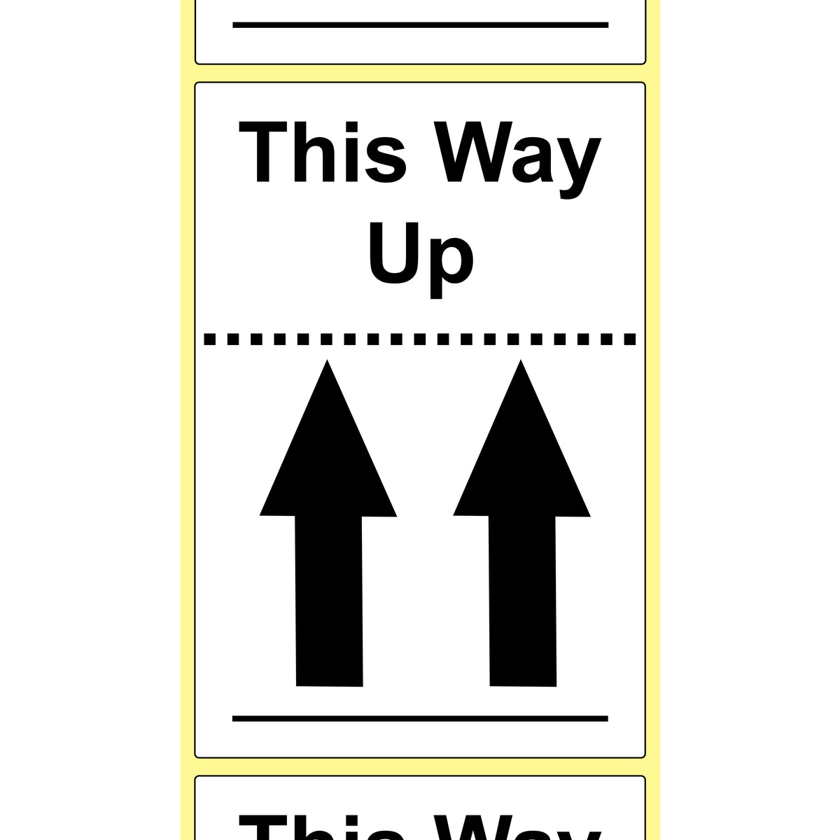 This Way Up Label - Shipping & Handling Labels | CDM Labels — CDM ...